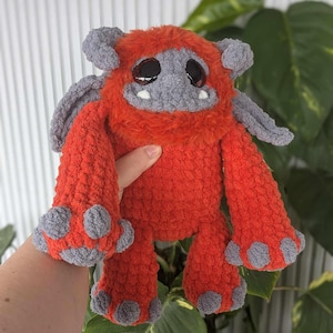 Ludo Mod Crochet Pattern: Amigurumi Monster (digital Download) - Etsy
