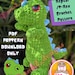 Reptar | T-rex Crochet Pattern | Amigurumi Pattern | Dinosaur ...