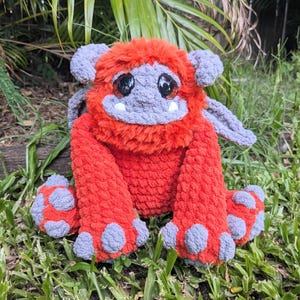 Ludo Mod Crochet Pattern: Amigurumi Monster (digital Download) - Etsy