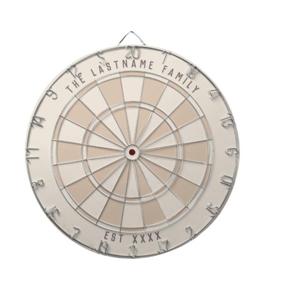Personalized Dart Board Custom Game Room Decor Metal Dart - Etsy