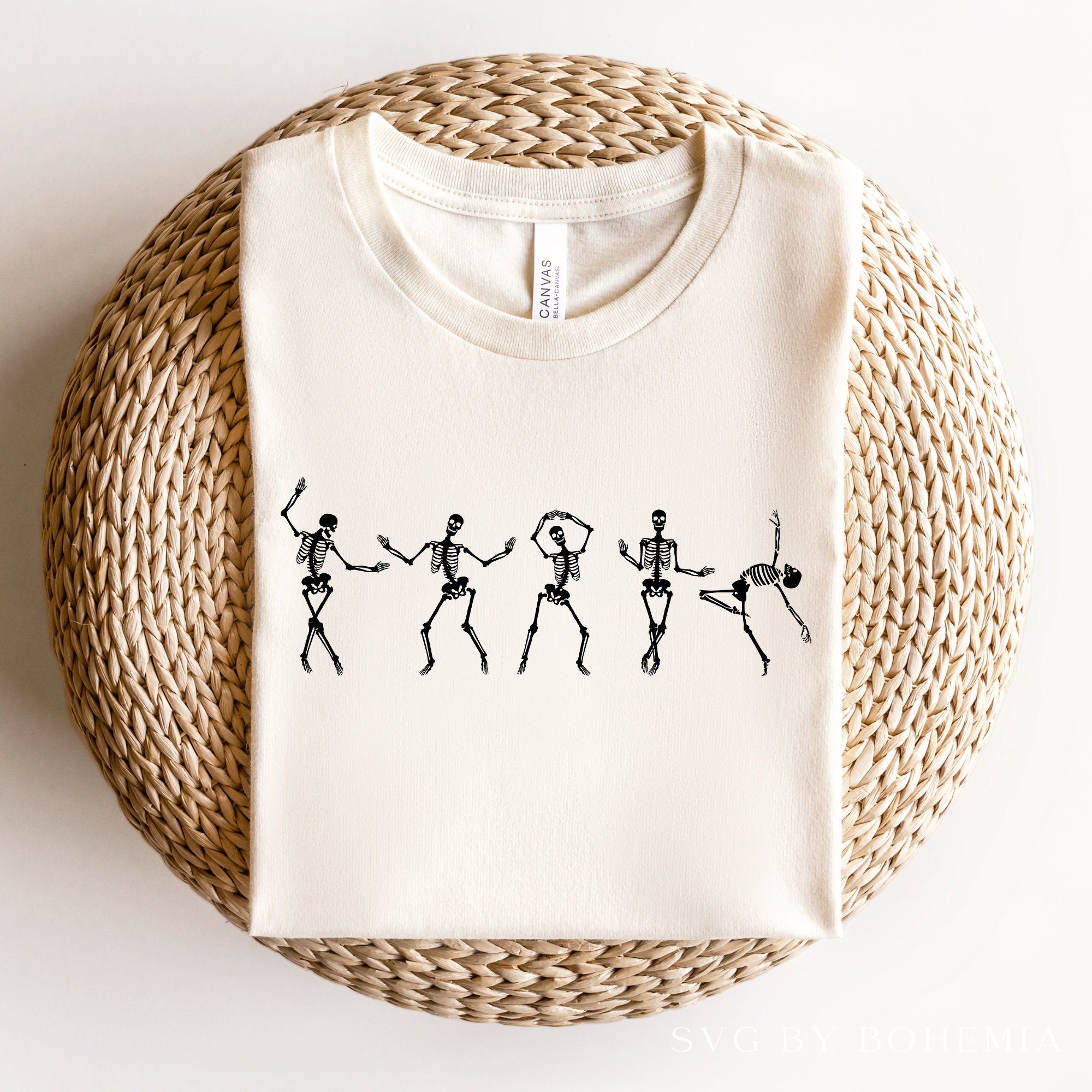 Halloween SVG Dancing Skeleton SVG PNG, Dancing Skeletons,Skeleton Svgs ...