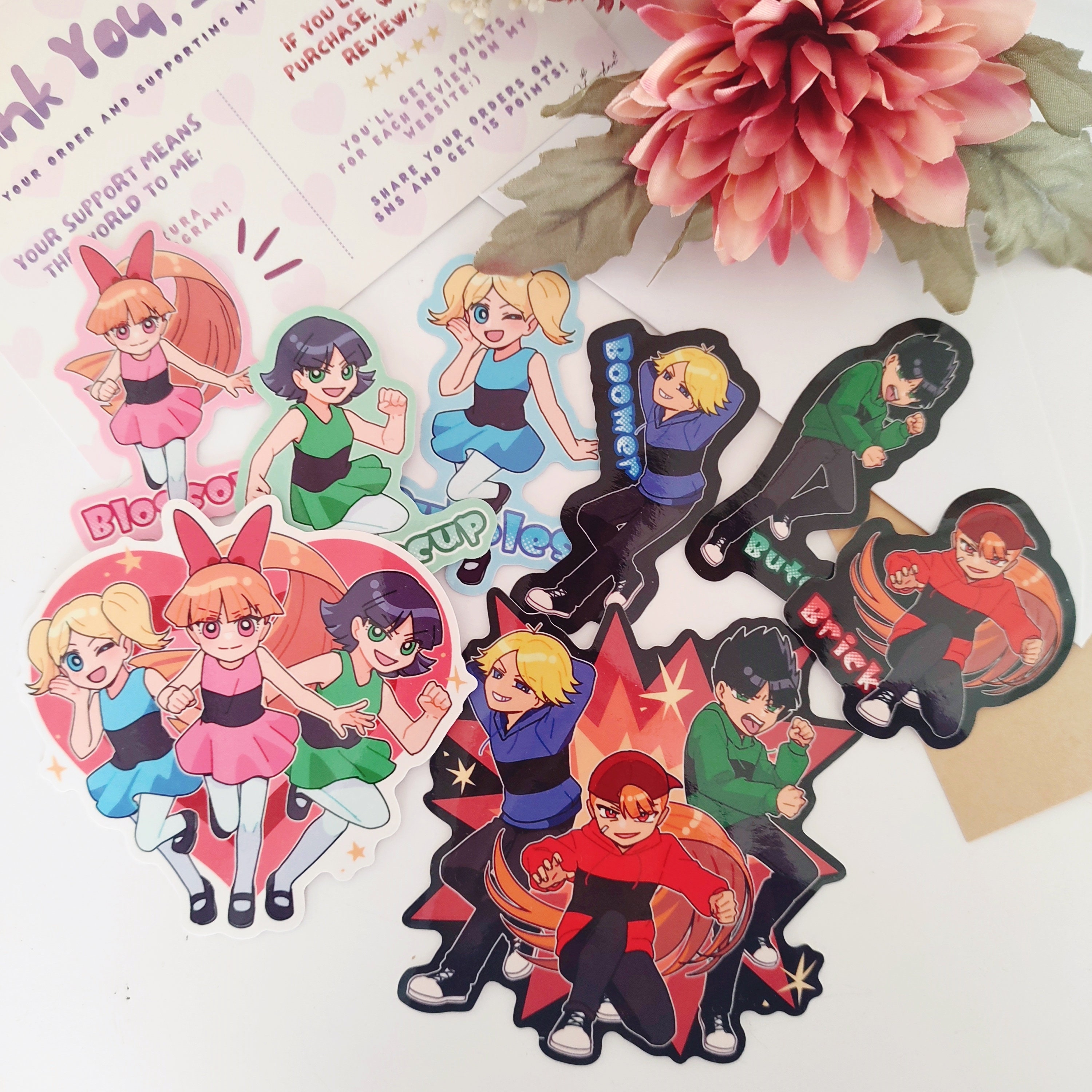 4" Big Rowdyruff Boys Vinyl Sticker | Cartoon Sticker | Laptop Sticker ...