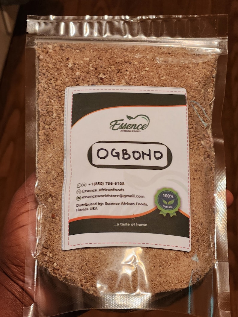 Blended Ogbono Seeds: Super Slimy, Fresh Taste - Etsy