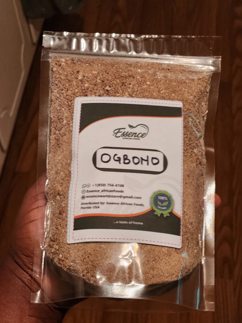 Blended Ogbono Seeds: Super Slimy, Fresh Taste - Etsy