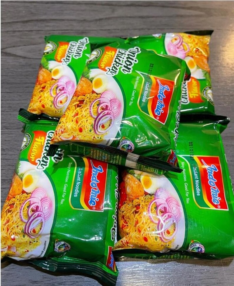 Indomie Noodles (onion / Chicken Flavor) - Etsy