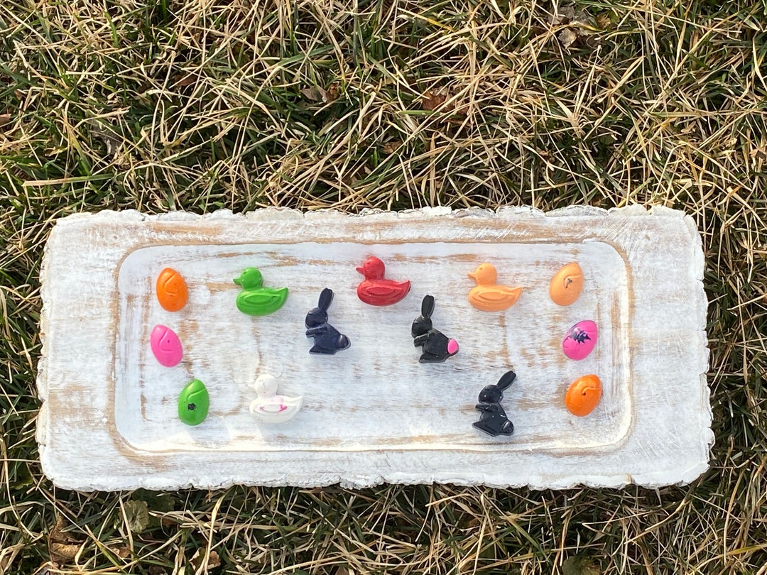 Duck and Bunny Crayons - Etsy