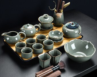 Masterpiece Tea Set - Etsy