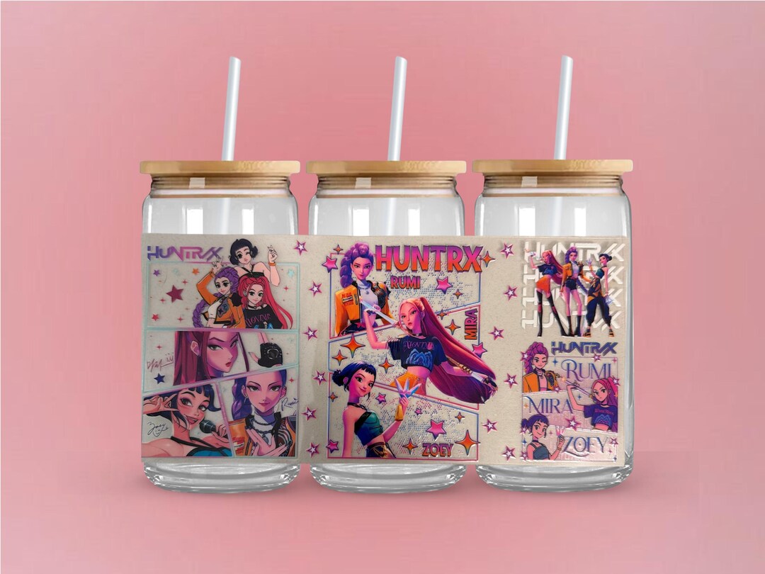 K-pop Demon Hunters | Tumbler| Iced Coffee| Juice Boba| Smoothie| Beer ...