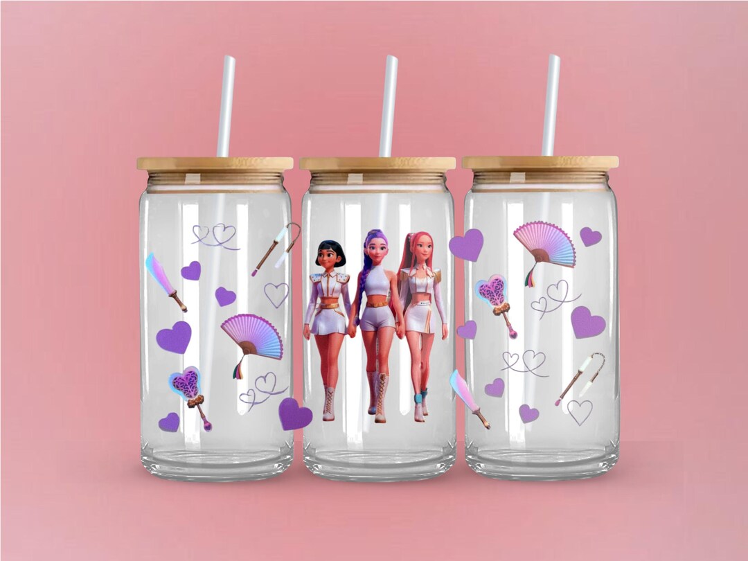 K-pop Demon Hunters | Tumbler| Iced Coffee| Juice Boba| Smoothie| Beer ...