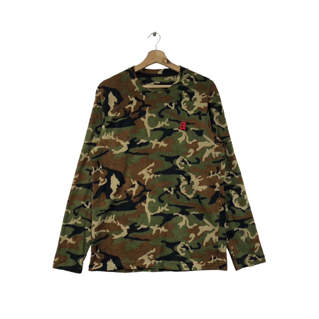 UT X ANDY WARHOL Pop Art Camo Army Fleece Jumper - Etsy