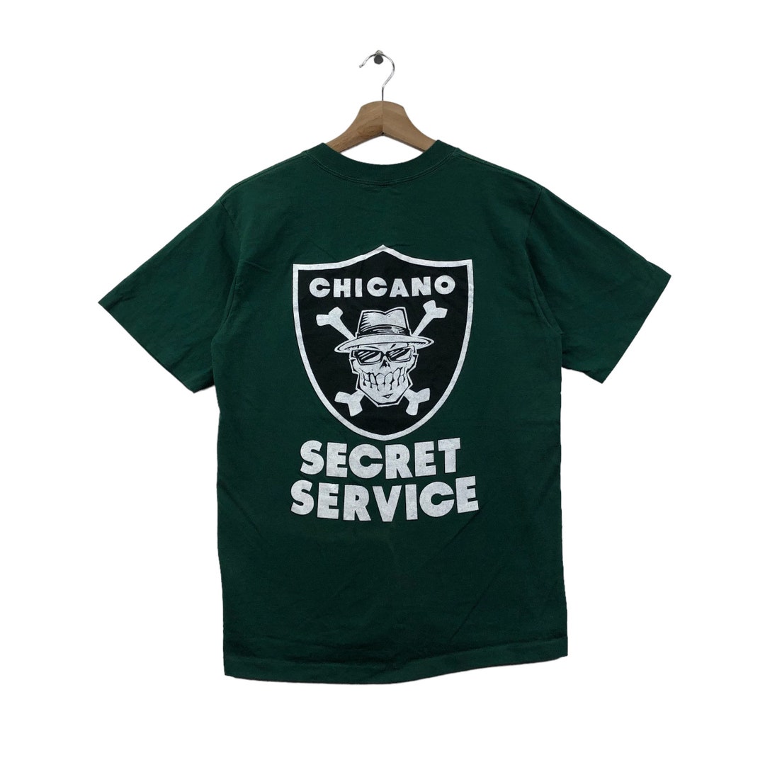 Vintage CHICANO SECRET SERVICE Los Angeles T-shirt - Etsy