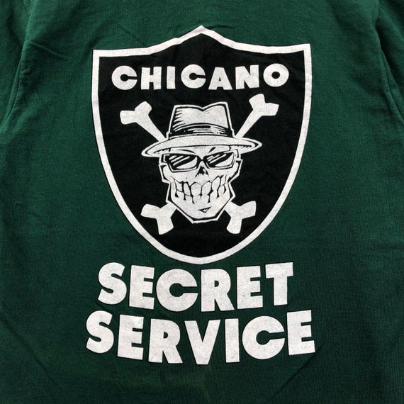 Vintage CHICANO SECRET SERVICE Los Angeles T-Shirt - Gem
