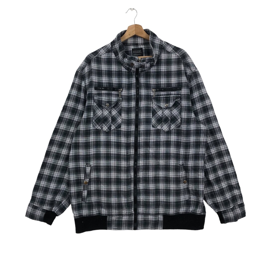 Vintage SPLENDID SATISFACTION CHECKERED Seditionaries Light Jacket - Etsy