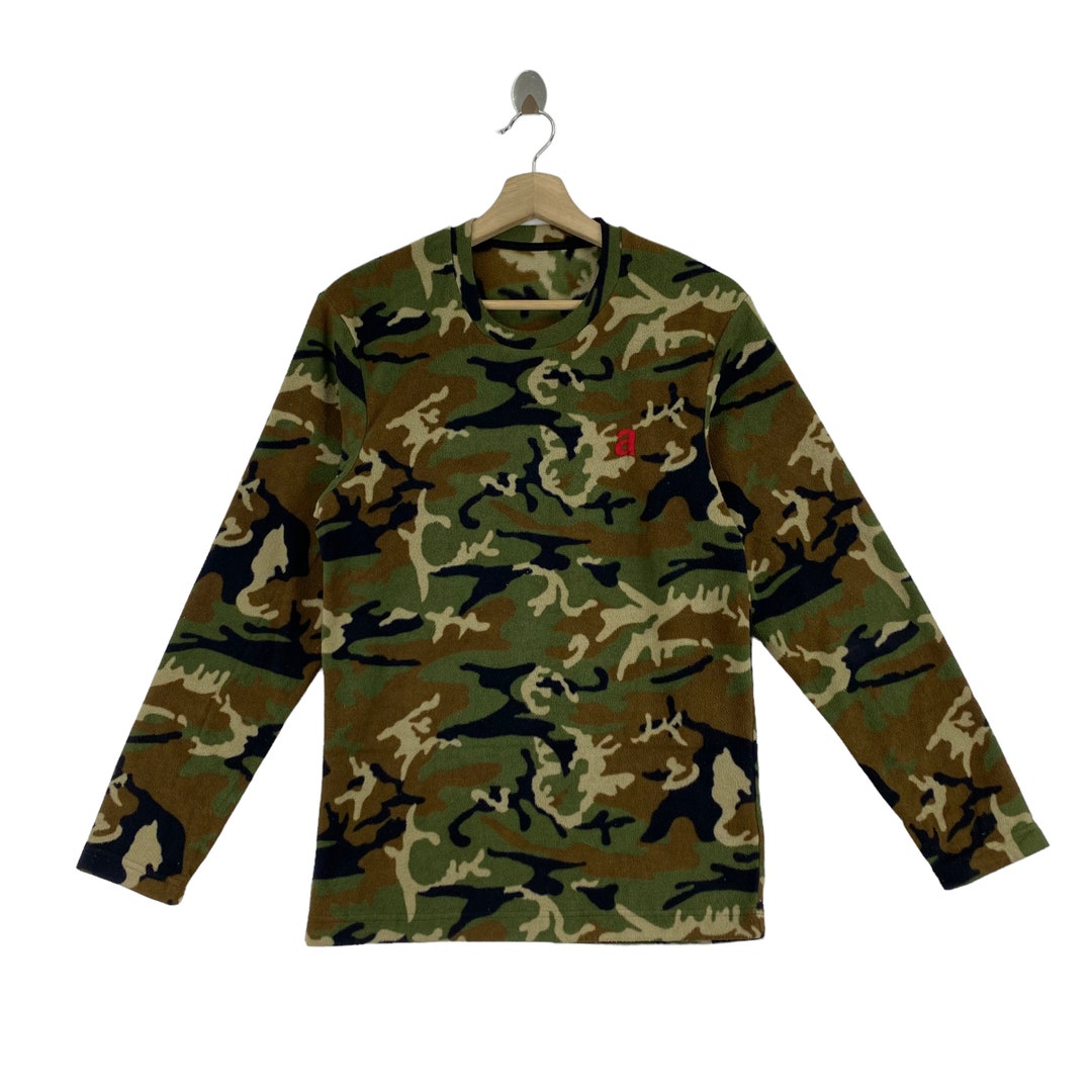 Designer X ANDY WARHOL Pop Art Camo Army Fleece Jumper - Etsy
