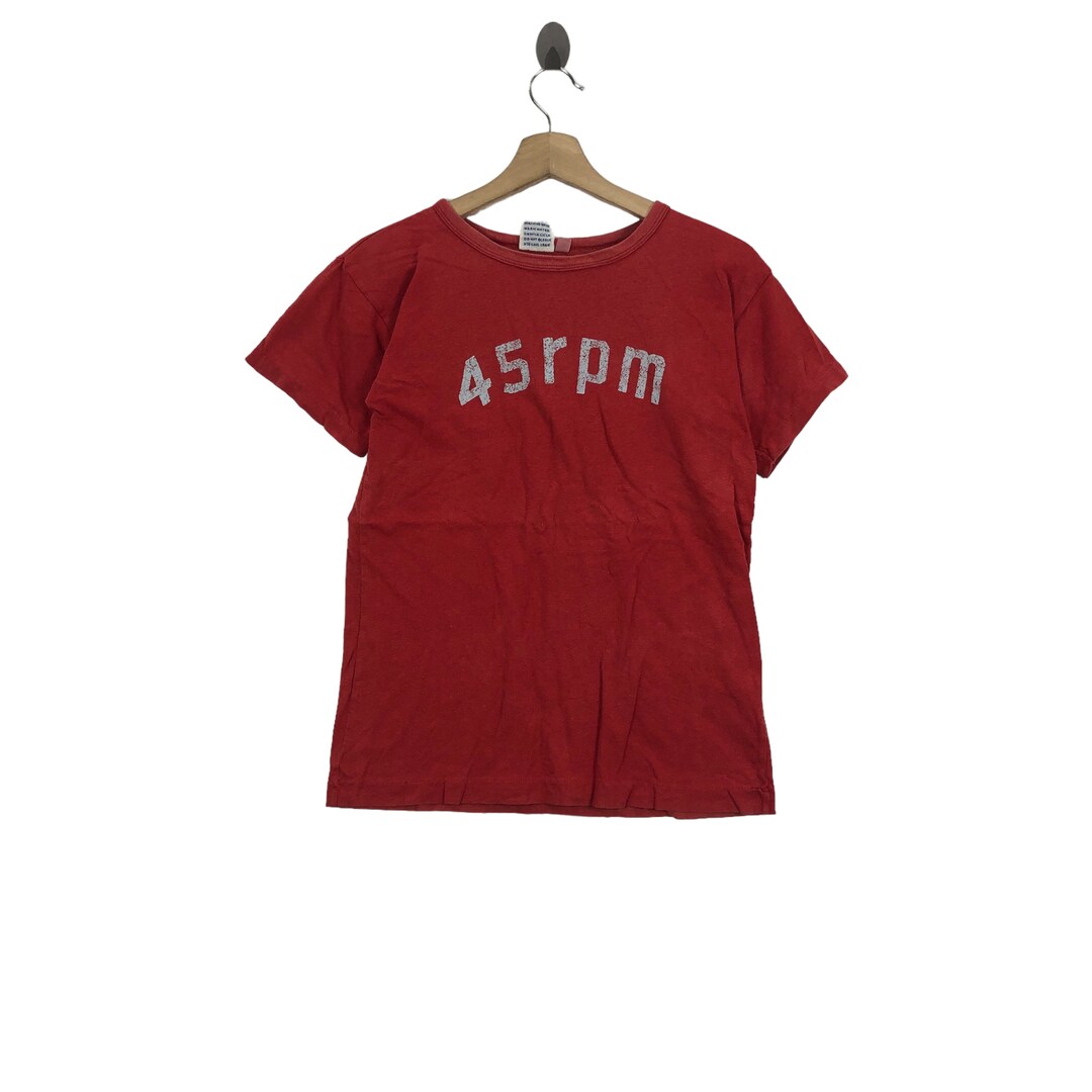 Vintage Japanese Brand 45RPM JAPAN Size 1 Women T-shirt - Etsy
