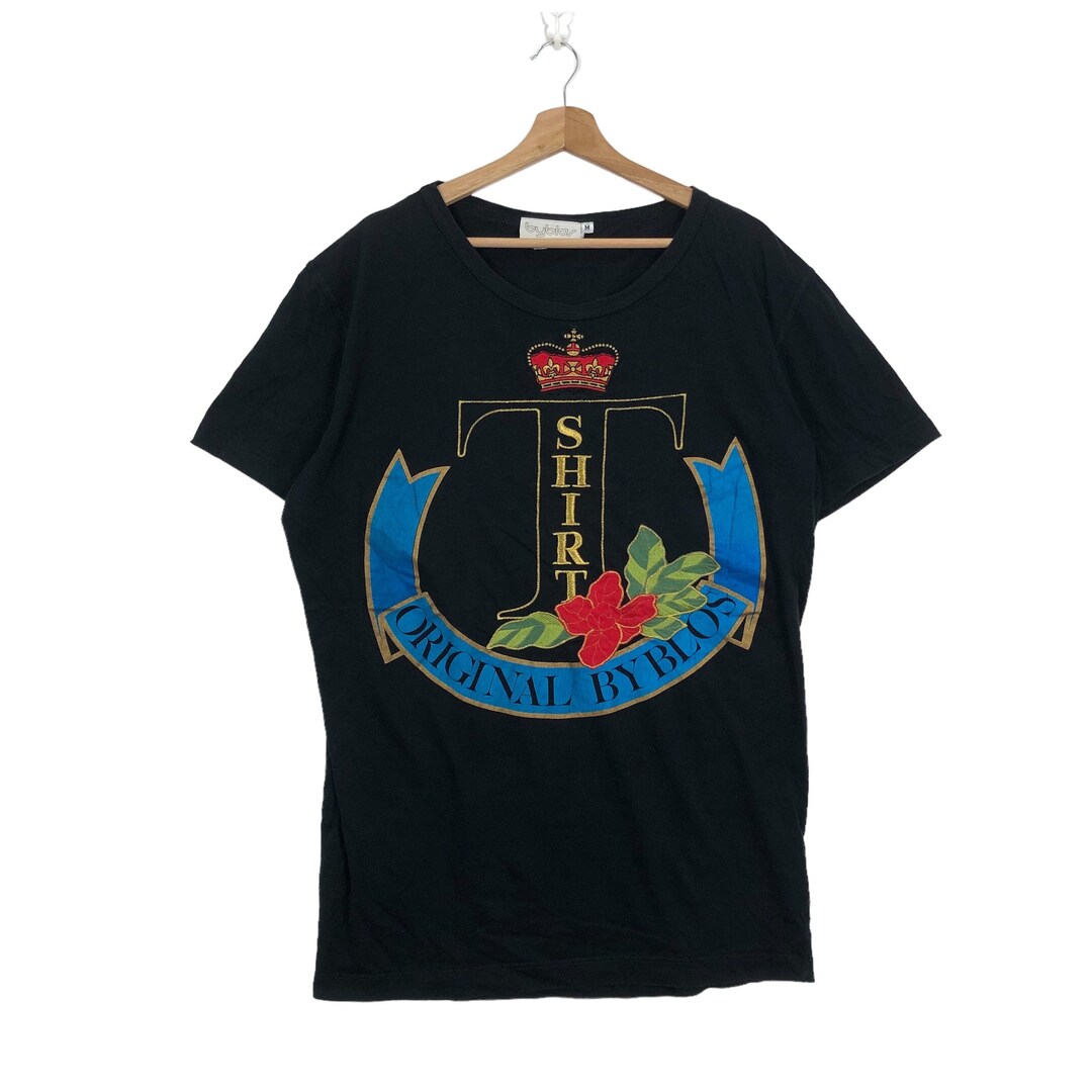 Vintage Original BYBLOS Made in ITALY Big Logo T-shirt - Etsy