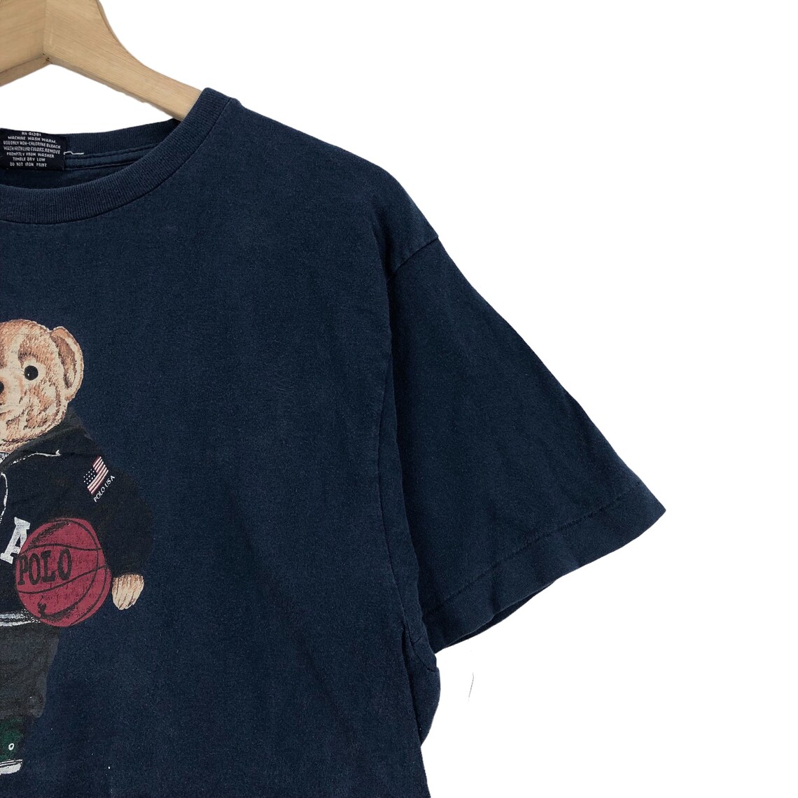 Vintage Faded POLO BEAR RL by Ralph Lauren Lolife T-shirt - Etsy
