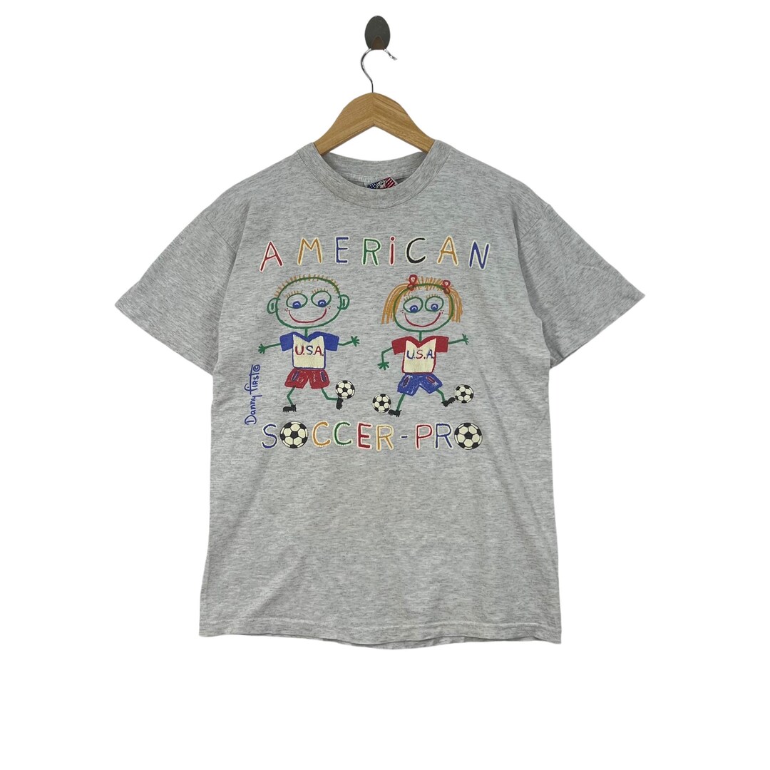 Vintage 90s DANNY FIRST Usa American Soccer Pro T-shirt - Etsy