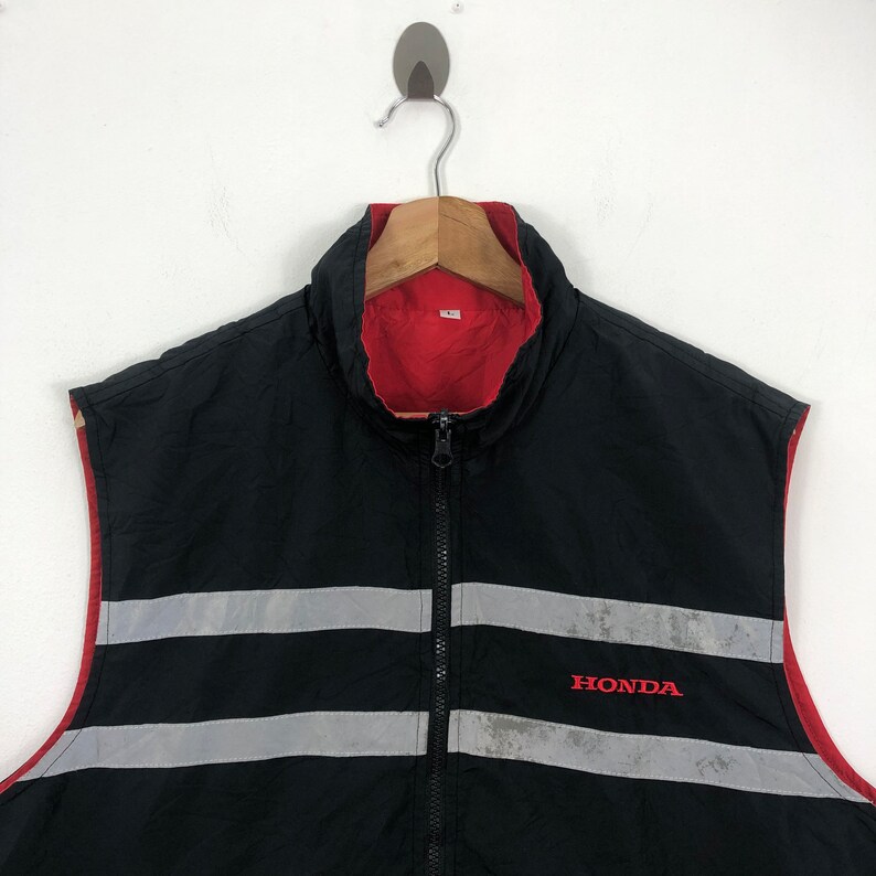 Vintage HONDA MOTORSPORT Light Vest Jacket - Etsy