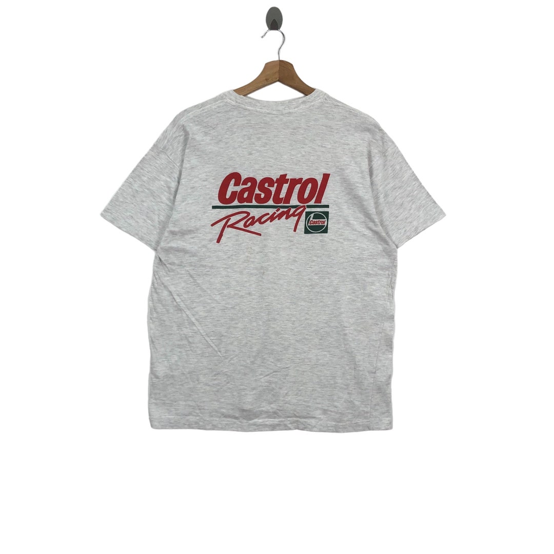 Vintage 90s CASTROL RACING Made in USA T-shirt - Etsy