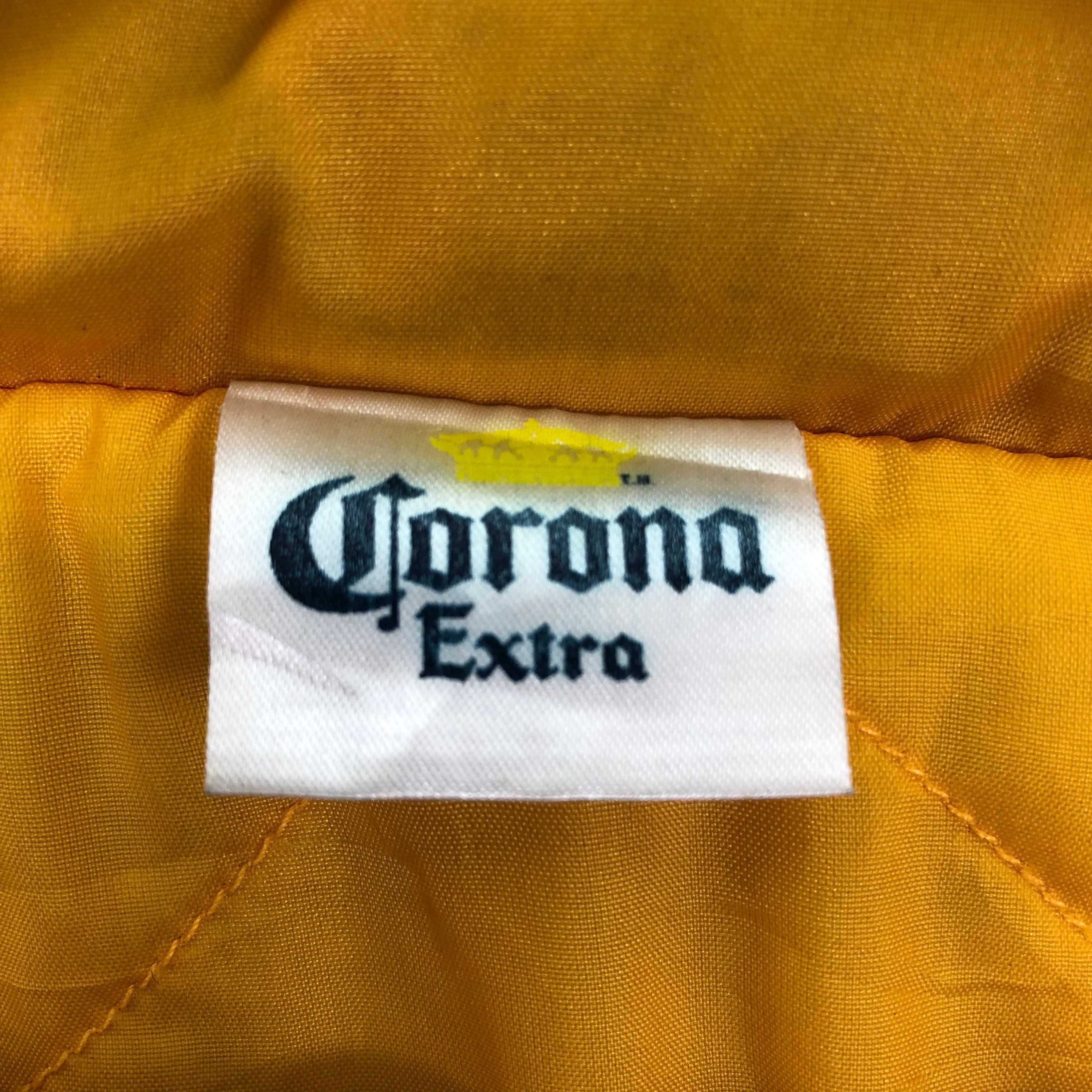 Vintage BEER CORONA EXTRA Light Puffer Jacket - Etsy