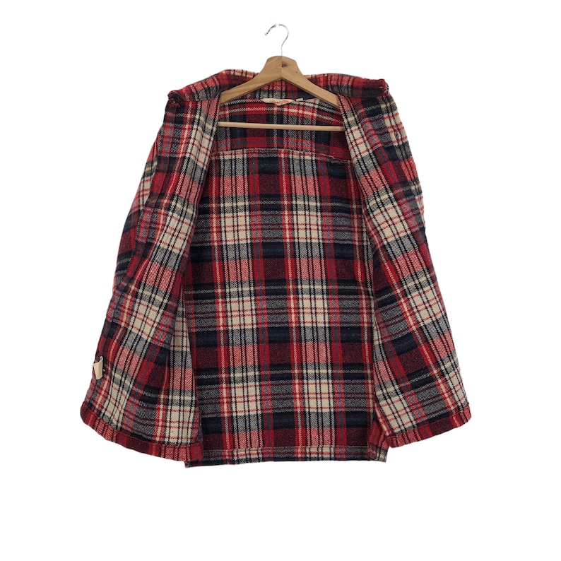 Vintage WRANGLER WESTERN CHECKERED Design Flannel Shirt - Etsy