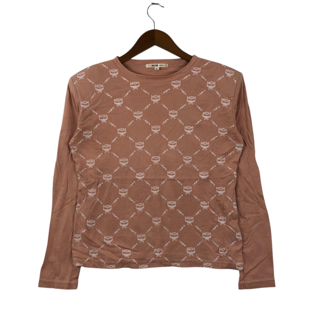 Vintage Luxury MCM Modern Creation Munchen Monogram Longsleeve Shirt - Etsy