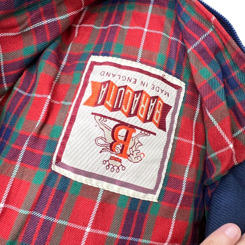 Vintage BARACUTA G9 Made in England Harrington Faded Jacket - Etsy