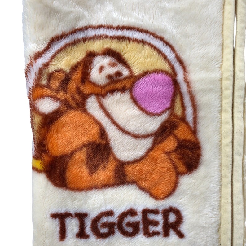 WINNIE THE POOH Tigger Pooh Cartoon Fleece Vest Sweater - Etsy