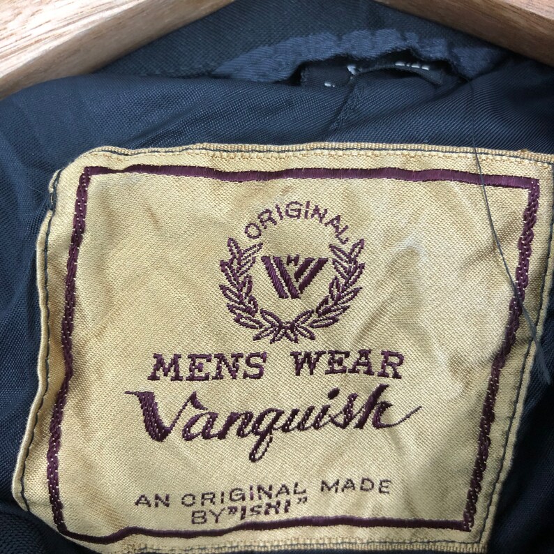 Japanese Designer VANQUISH JAPAN Long Trench Coat - Etsy