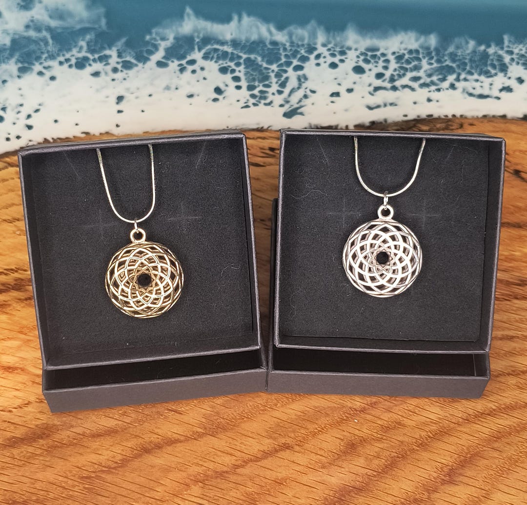 Rodin Coil Pendant - Copper, Bronze or Silver - Etsy