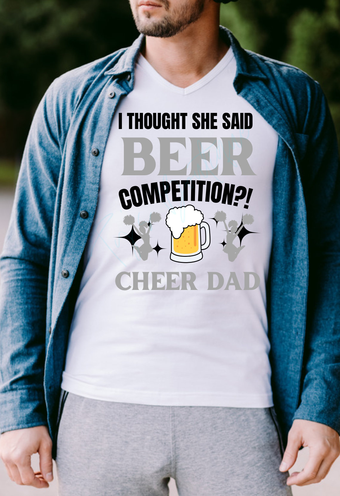 Cheer Dad I Thought She Said Beer Competition Svg Png - Etsy