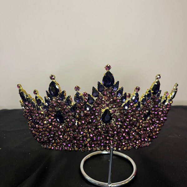 Purple Crown - Etsy