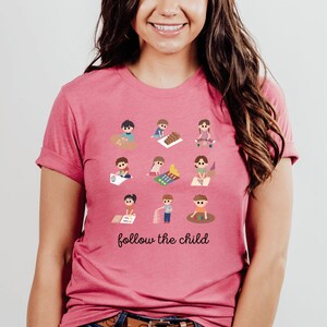 Montessori Shirt, Gifts for Montessori Teachers, Follow the Child ...