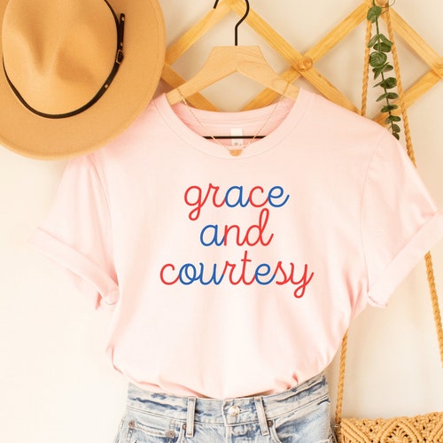 Montessori Teacher Shirt Grace And Courtesy Montessori Etsy