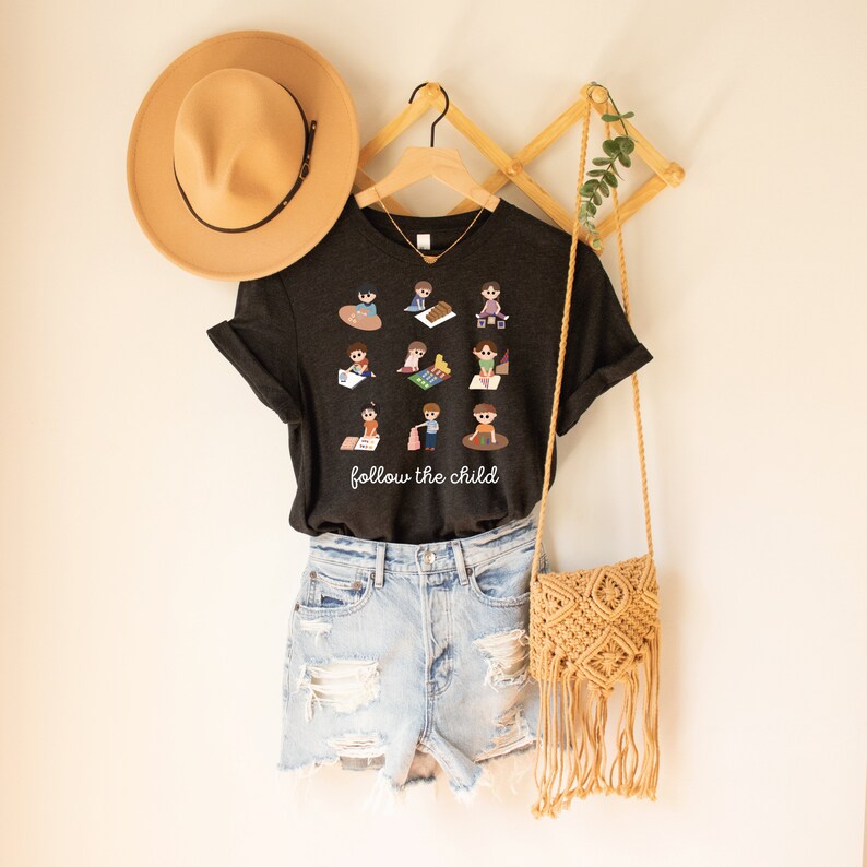 Montessori Shirt, Gifts for Montessori Teachers, Follow the Child ...