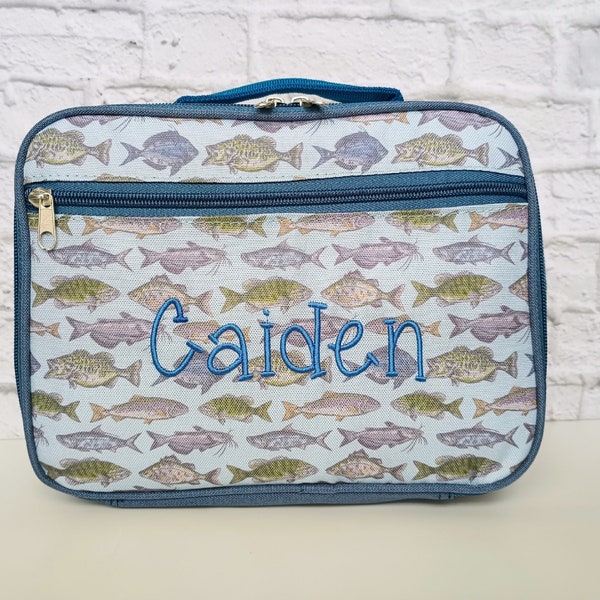 Monogrammed Lunchbox - Etsy