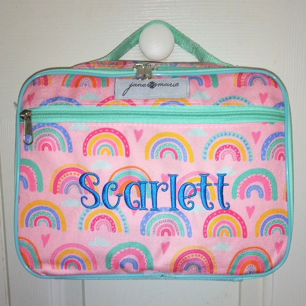 Monogram Lunch Box - Etsy