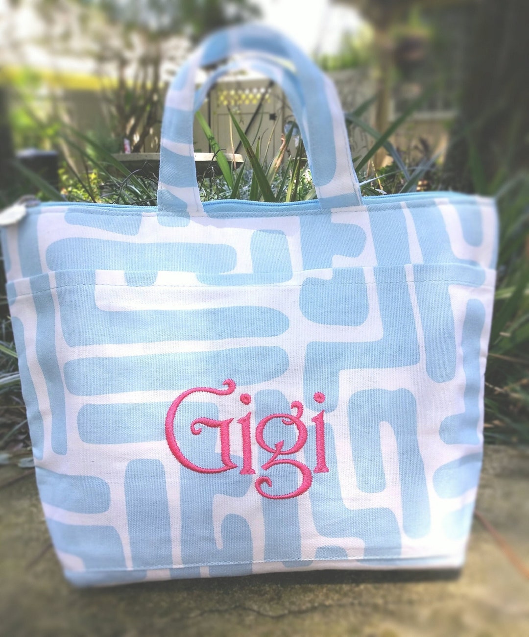 Personalized & Custom Lunch Bag for Women, Embroidered Monogrammed ...