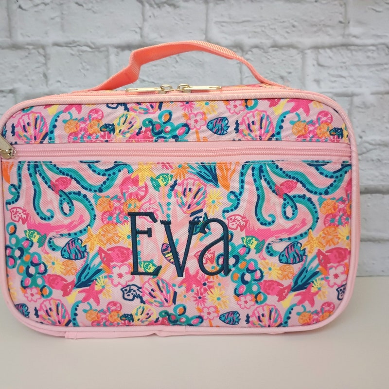 Monogrammed Lunchbox - Etsy