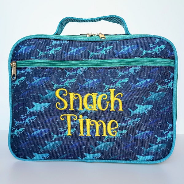 Monogrammed Lunchbox - Etsy