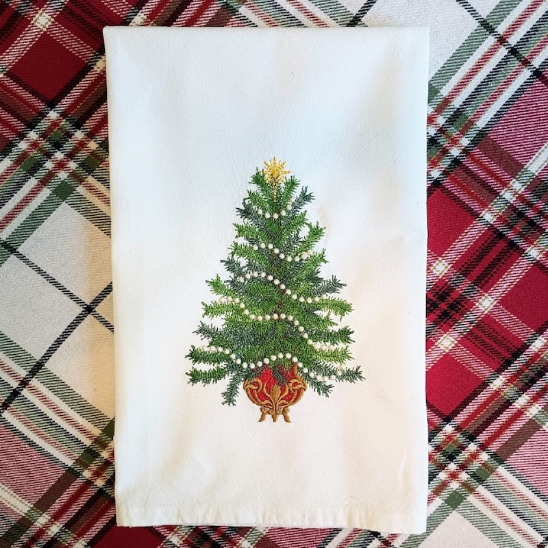 Holiday Tea Towels - Etsy