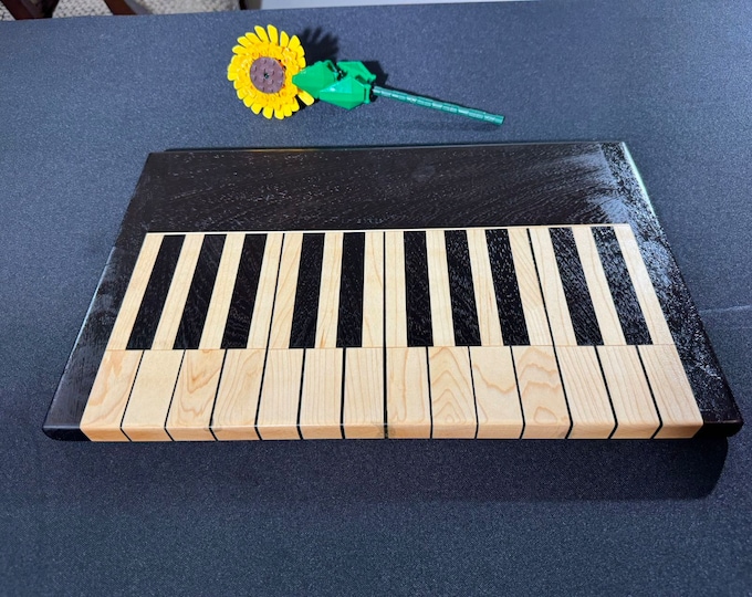 Piano Keyboard Charcuterie/cutting Board With Cherry Border (item 150 ...