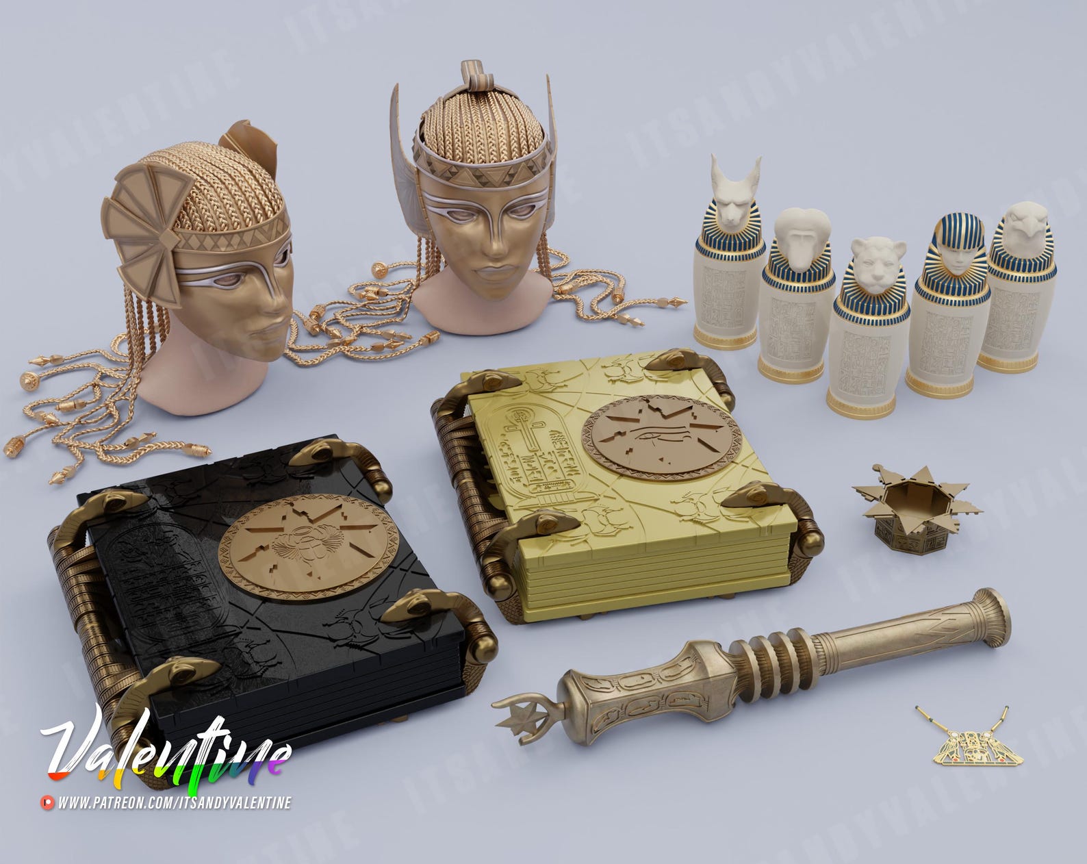 The Mummy Ultimate Prop Bundle (3D Printing Files) - Etsy