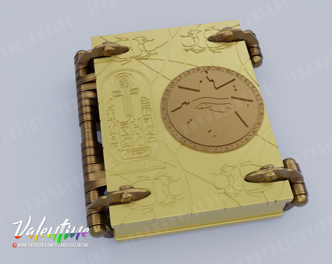 The Book of Amun-ra - the Mummy (3D Printing Files) - Etsy