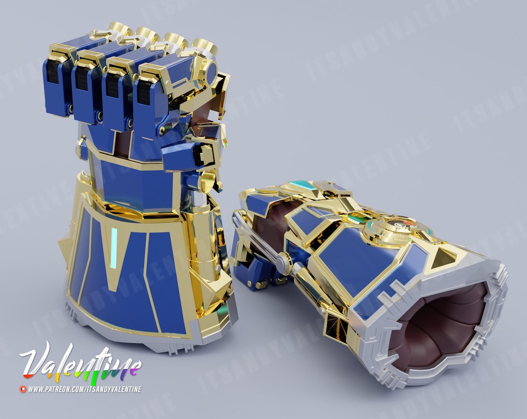 Vi's Atlas Gloves / Gauntlets - Arcane (3D Printing Files) - Etsy