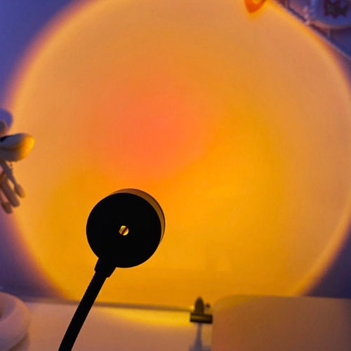 Psychedelic Lamp LED Mood Light Projector Trippy Glass Paint - Etsy