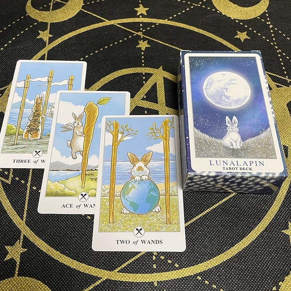 Lunalapin Rabbit Tarot - Etsy