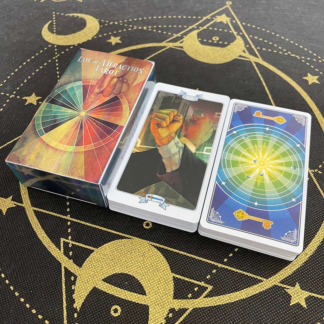 55 Off Today Law Of Attraction Tarot Cards Tarot Reading Etsy