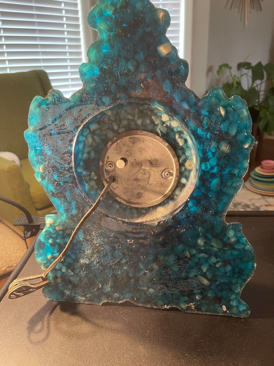 Mid-century Lanshire Vomit Clock. - Etsy